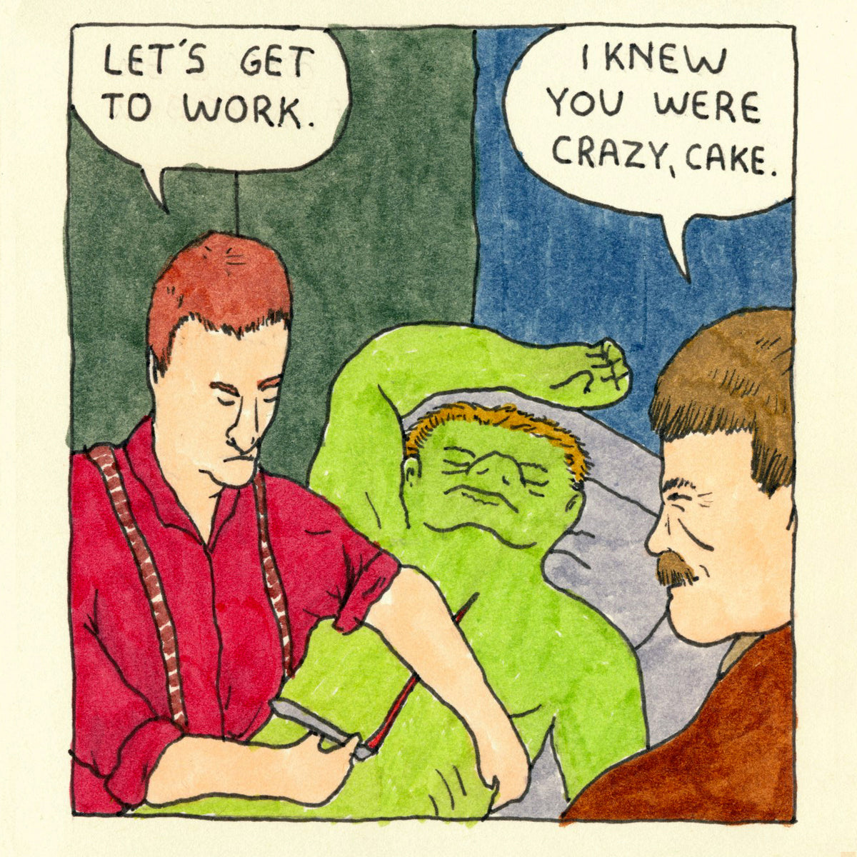 Original art: City Crime Comics 'Missing Kid' panel 4 – Teddy ...