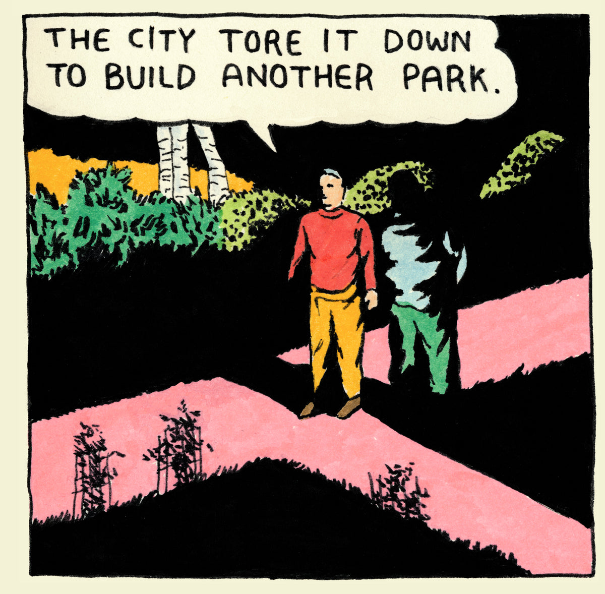 Original art: City Crime Comics page 4, panel 5 – Teddy Goldenberg comics